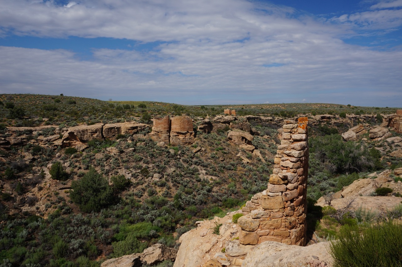 Hovenweep – Ruins Trail hike – Twoems