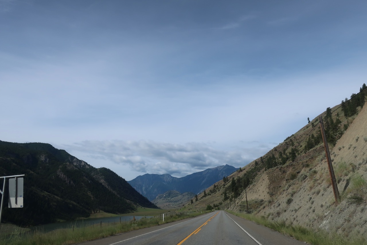 No way to get around the rain, Clinton BC – Twoems