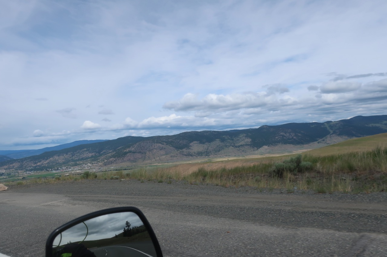 No way to get around the rain, Clinton BC – Twoems